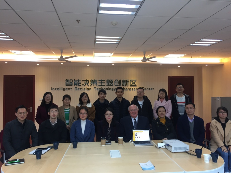 OMEGA主编Benjamin Lev教授来经管学院做学术报告